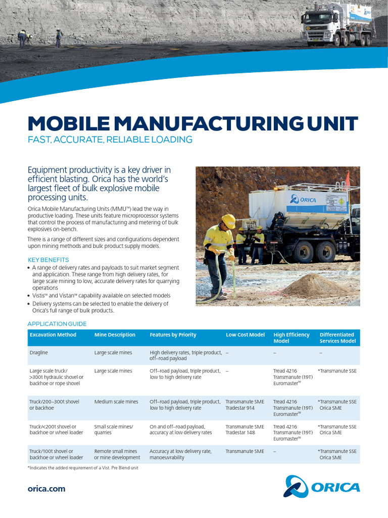 Flyer MMU EMCT A4 WEB | PDF | Cargo | Mining