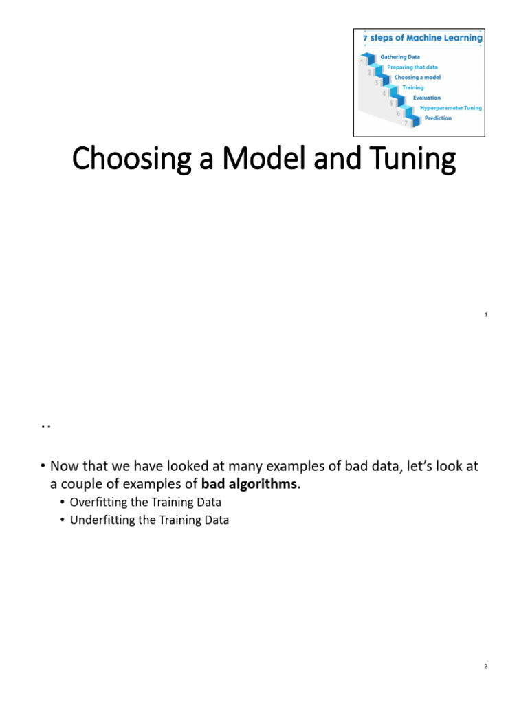 Overfitting vs Underfitting in ML | PDF | Cross Validation (Statistics ...