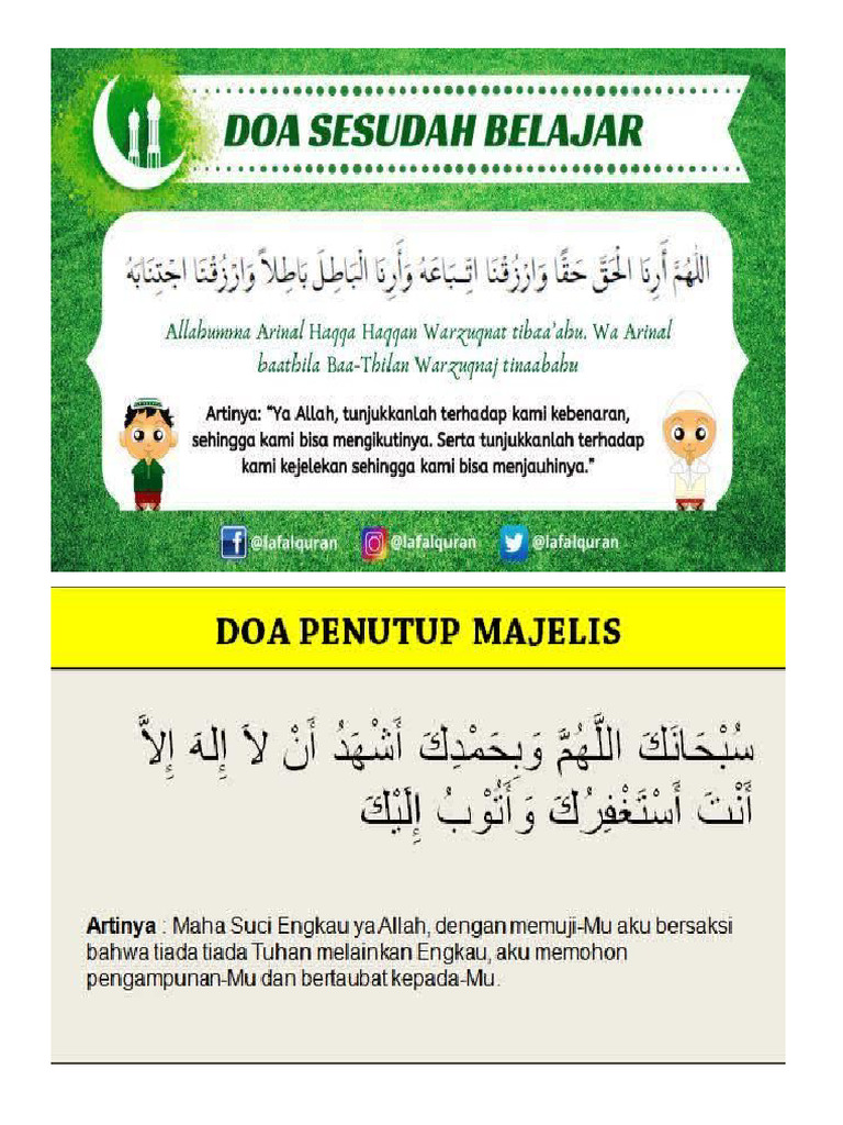 Doa 1 | PDF