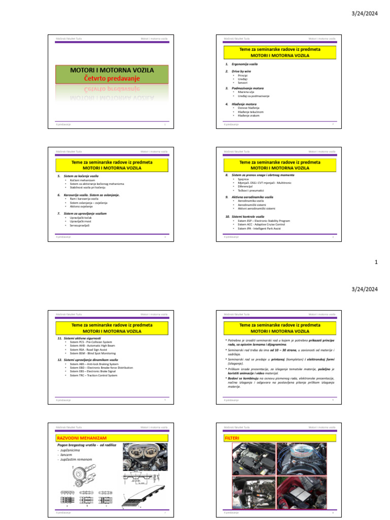 MiMV IV Predavanje | PDF