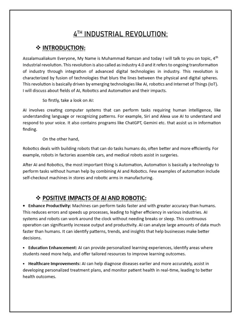 Presentation Handout | PDF | Artificial Intelligence | Intelligence (AI ...