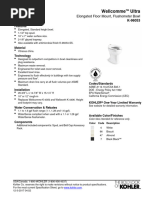 American Standard Wall Mount Water Closet SpecSheet - 4946 | PDF ...
