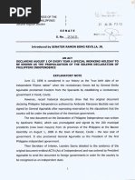 Aklan's Special Holiday Act for Martyrs | PDF