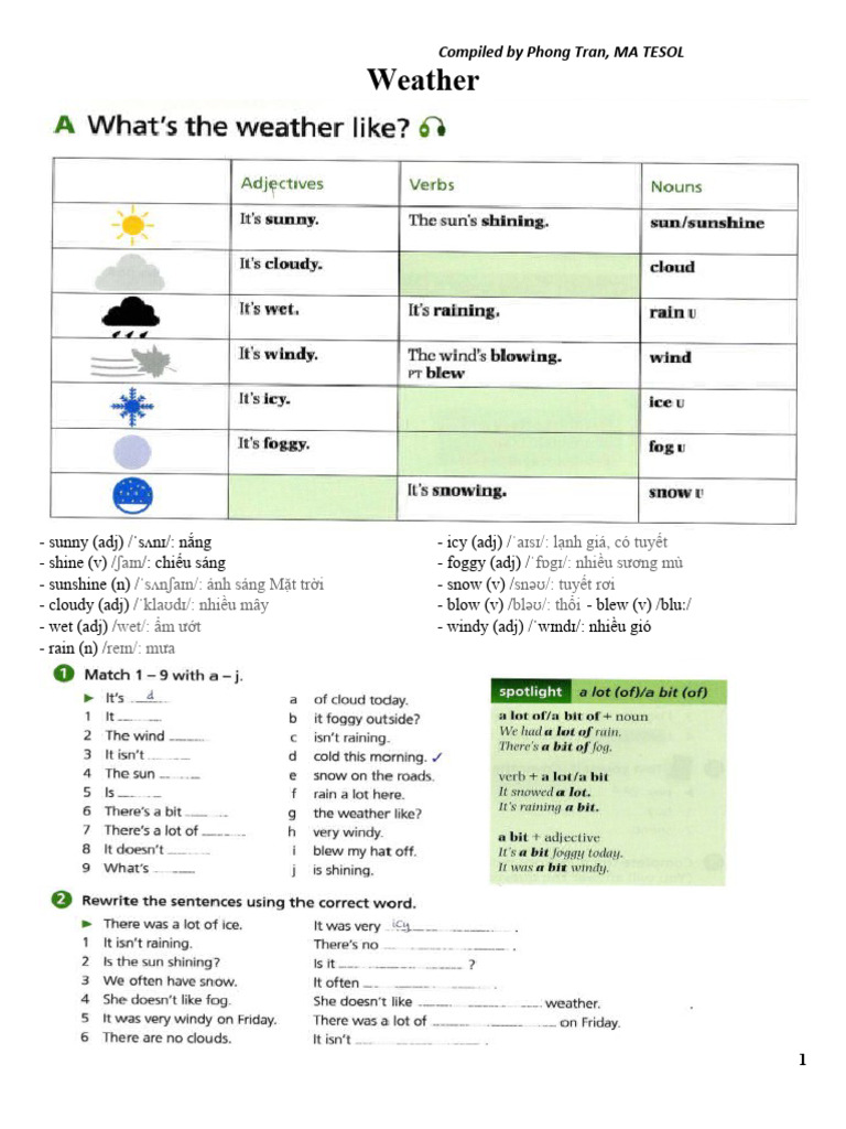 8 - Weather | PDF | Rain | Earth Sciences