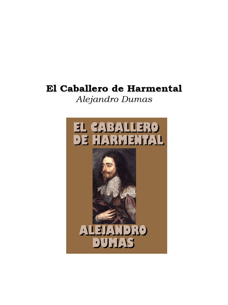 Alejandro Dumas - El Caballero de Harmental | PDF | Caballero | Amor