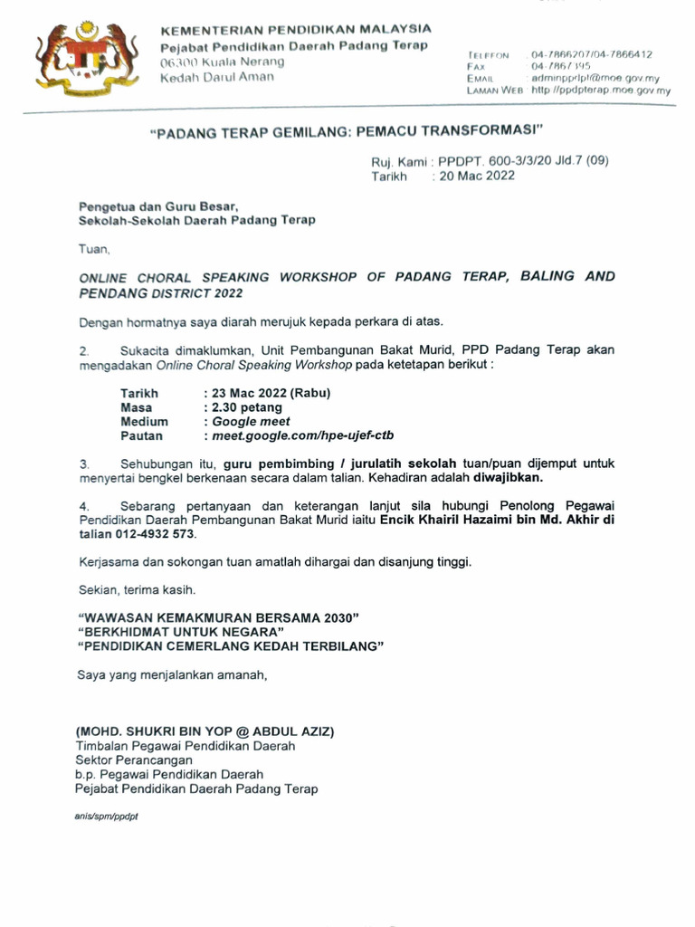 Workshop Choral Speaking | PDF