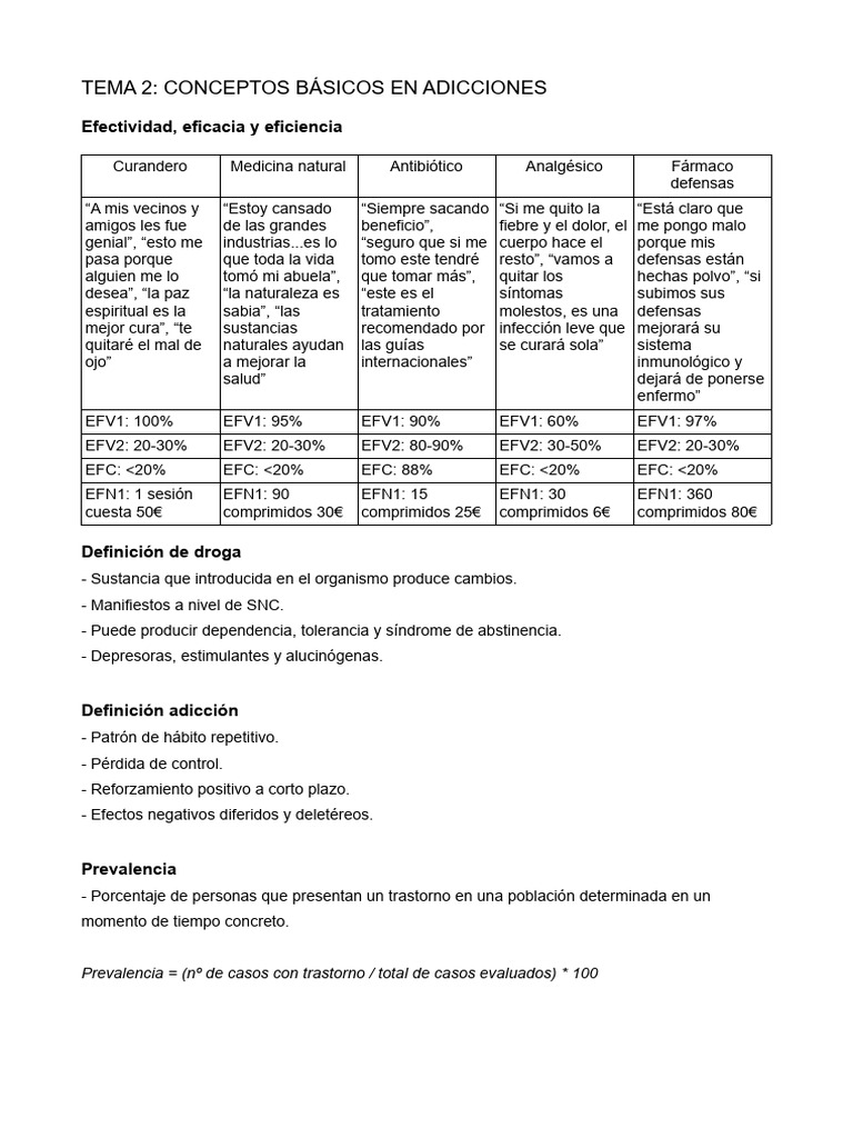 Tema 2 Conceptos básicos pdf | PDF | Enfermedades y trastornos | Medicina