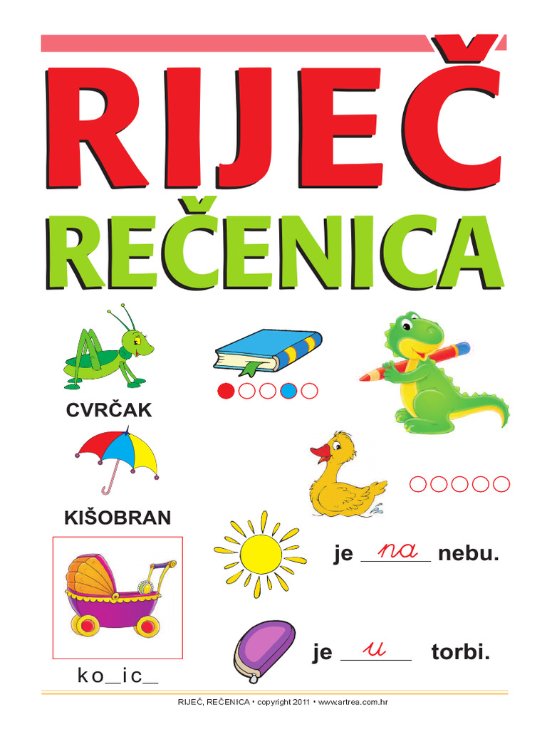 Rijec Recenica | PDF