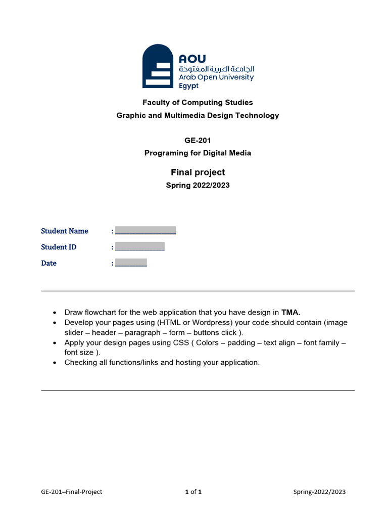 Ge201 Final Spring 2023 | PDF