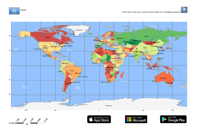 Political World Map - Edit - 1651459900861 | PDF