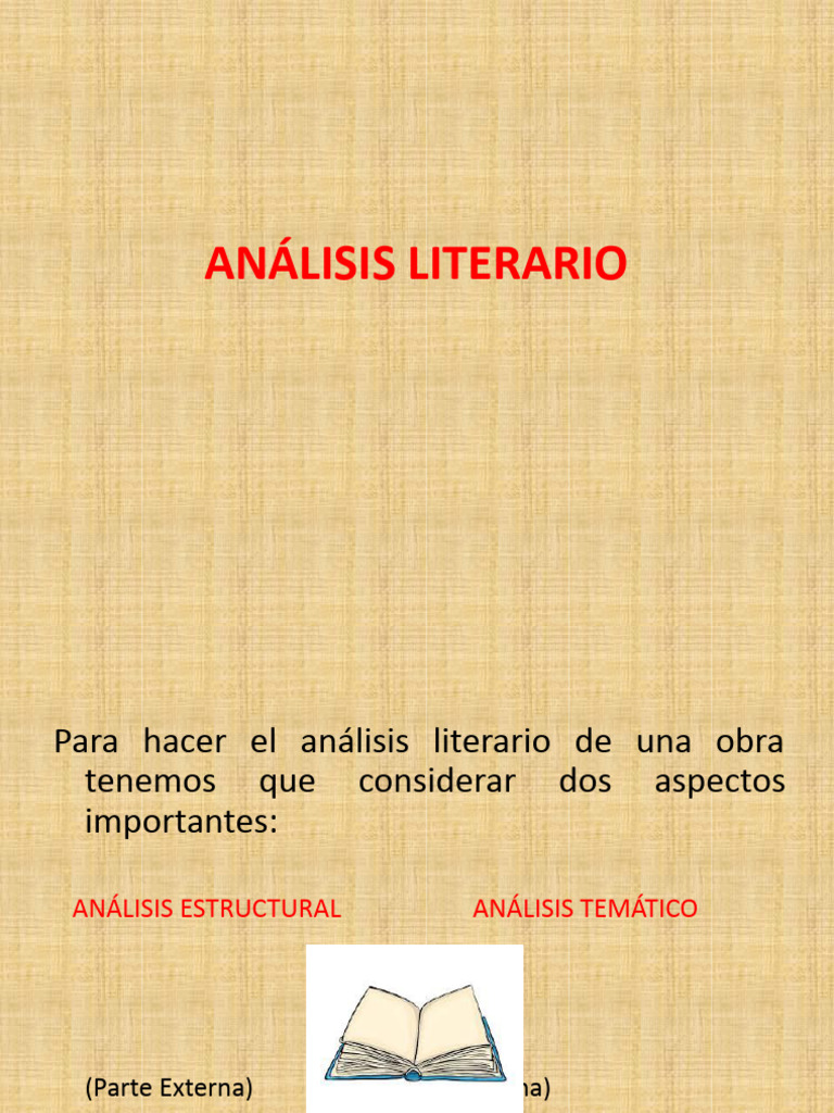 An Lisis Literario | PDF | Ficción general