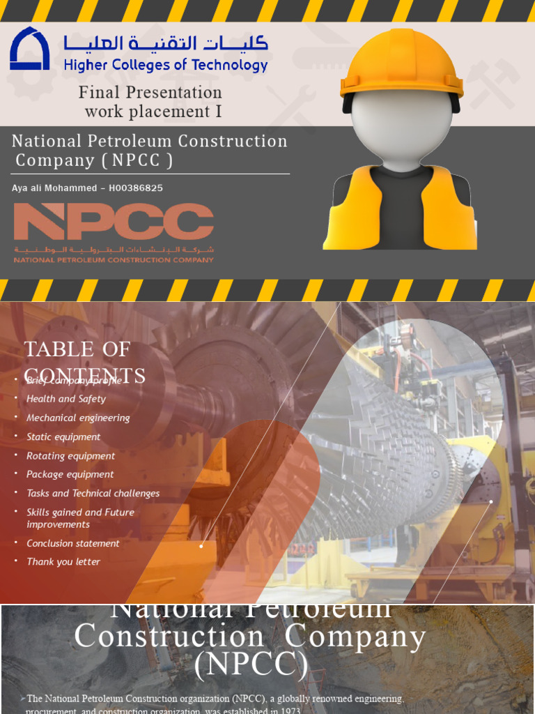 Workplacment Presentation1 New 2 | PDF | Occupational Safety And Health | Pump