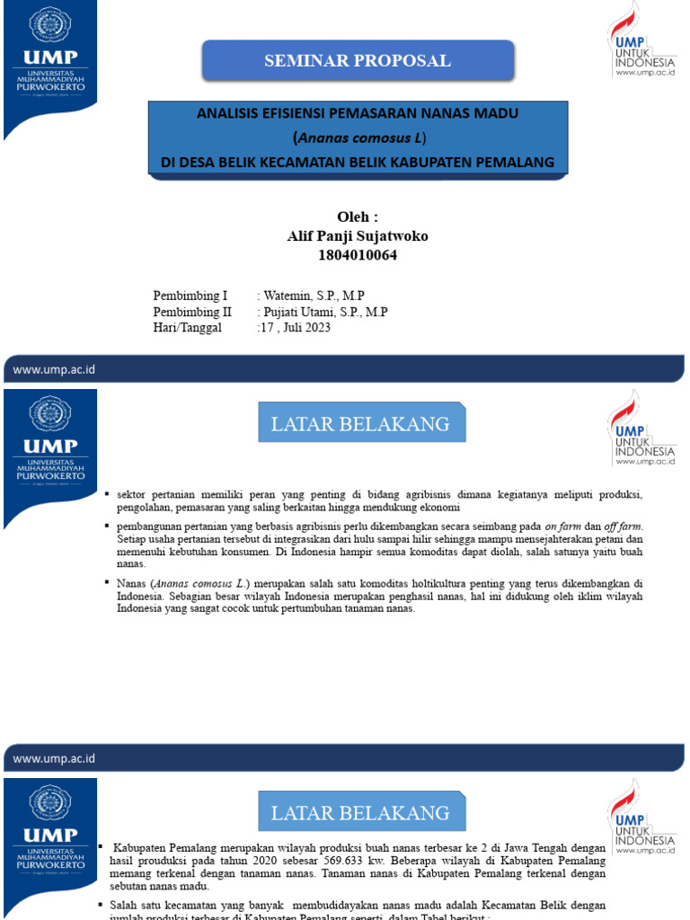 Sempro Alif | PDF | Teknologi & Rekayasa