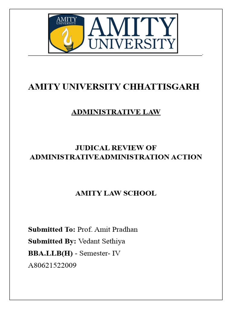 Administrative Research Paper | PDF | Environmental Law | Chevron U.S.A.