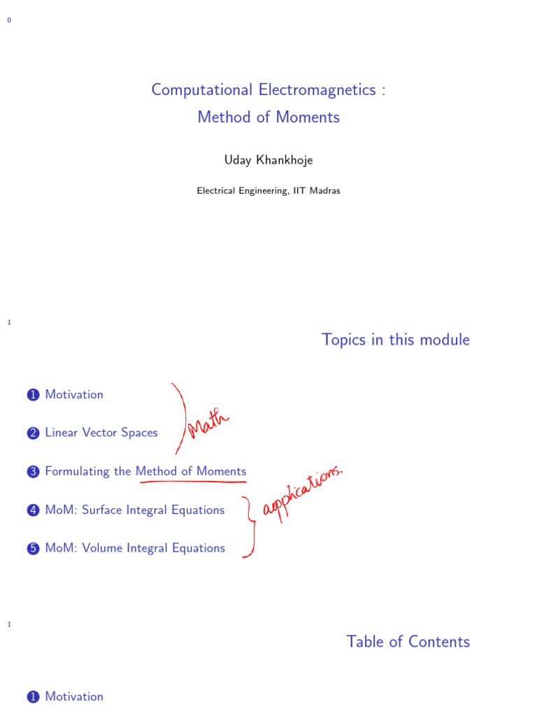 Method of Moments | Download Free PDF | Teaching Mathematics | Integral ...
