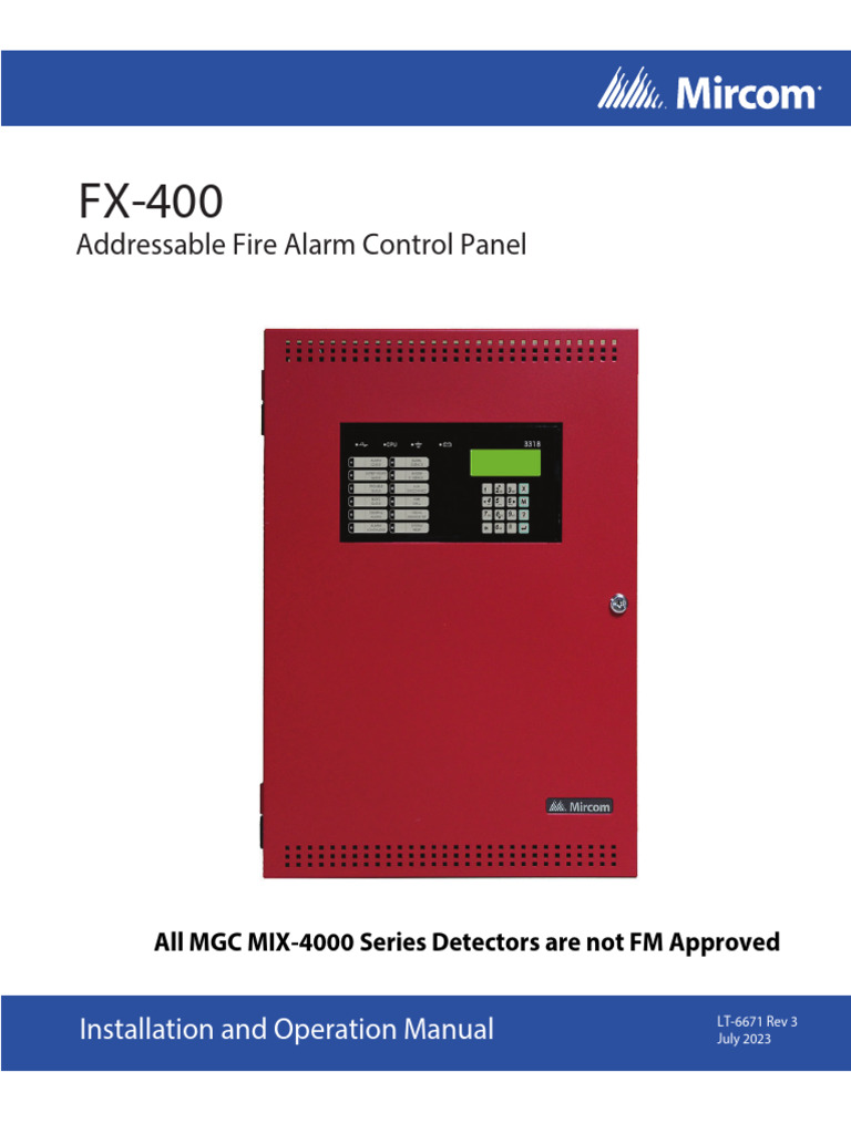 LT 6671 FX 400 Installation Manual 1 | PDF | Manufactured Goods ...