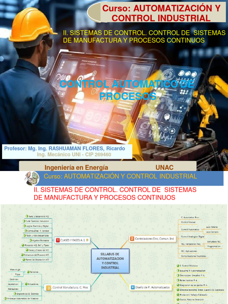 Sem04 Aci 24 N - Control Autom Procesos | PDF | Automatización ...