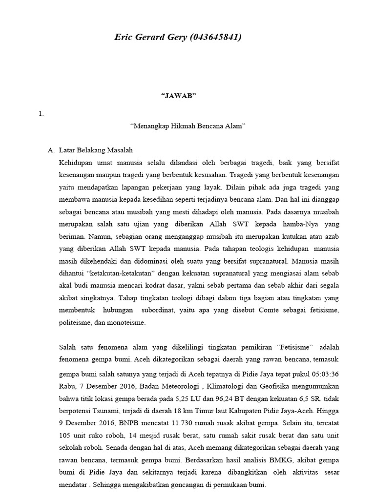 Tugas 3 Tuton Bahasa Indonesia | PDF Tugas 3 Tuton Bahasa Indonesia | PDF