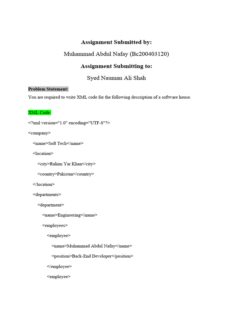 Cs311 Assignment1 | PDF