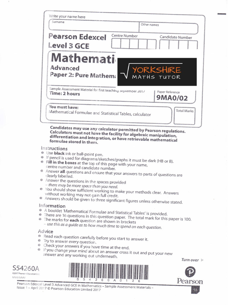 WP Contentuploads201901Sample Paper 2 Solutions PDF | PDF