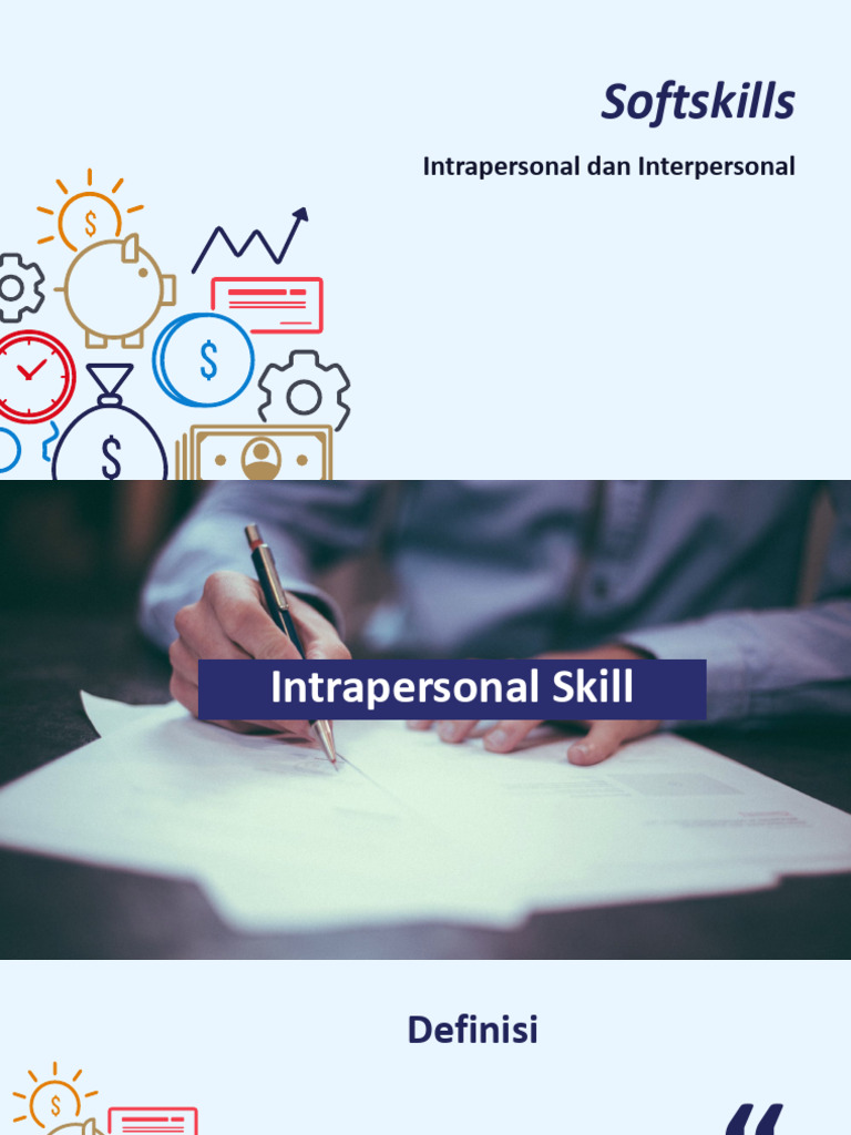 Intrapersonal Dan Interpersonal Soft Skills | PDF | Pengembangan Diri | Sains & Matematika