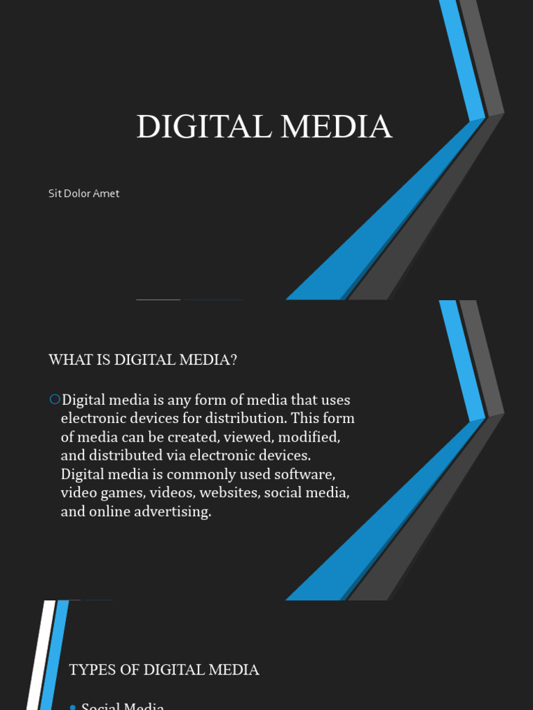 Understanding Digital Media Types | PDF