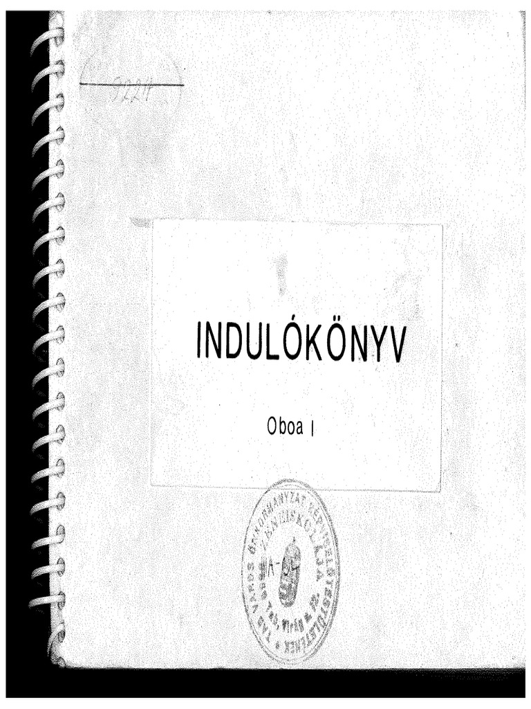 Oboa 1 Induló | PDF