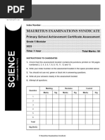 PSAC Grade 6 Maths Paper 2024 | PDF