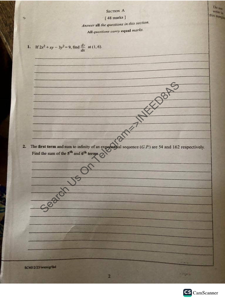 Elective Maths | PDF