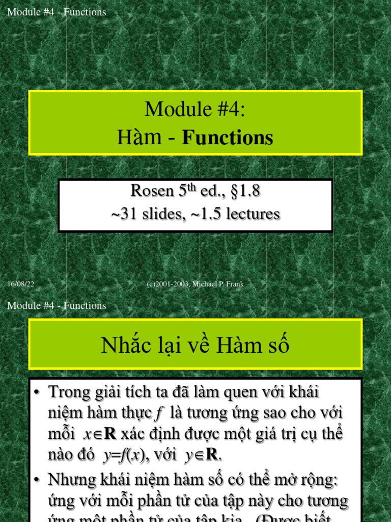 Bai 04 Functions | PDF