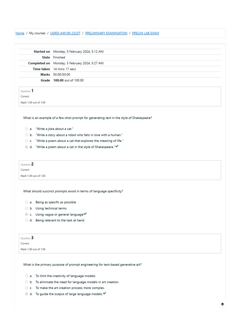 Prelim Lab Exam | Download Free PDF | Learning | Human Communication