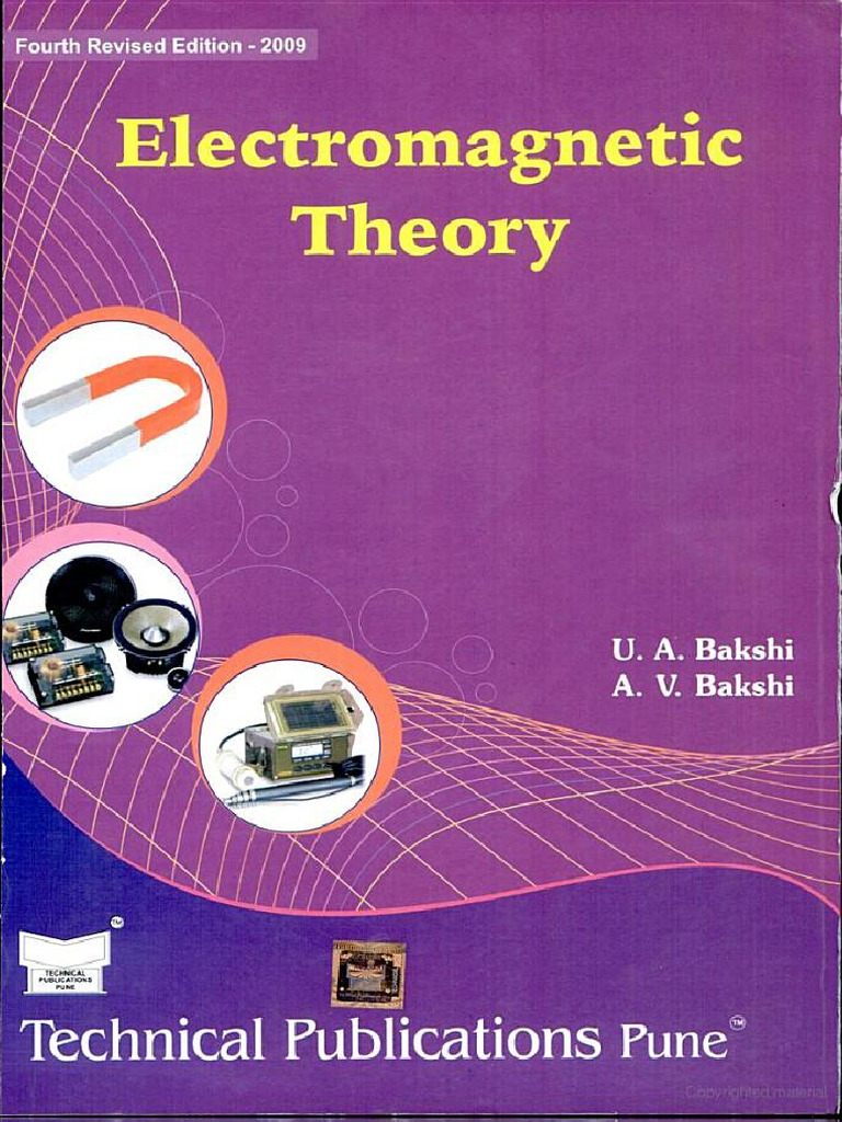 Electromagnetic Theory By U.A.Bakshi- A.V.Bakshi | PDF