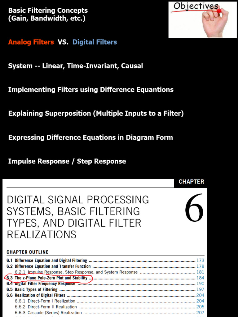 4 - Difference Equations and Filtering - Week 5 | PDF | Filter (Signal Processing) | Bandwidth ...