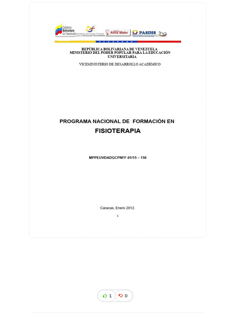 Programa Completo PNF Fisioterapia Compress | PDF | Terapia física | Evaluación