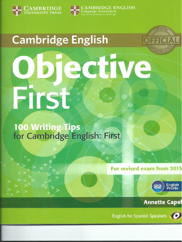 Objective First 100 Writing Tips | PDF