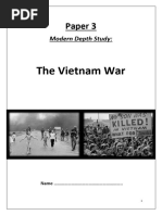 Vietnam War Study Notes Grade12 | PDF | Vietnam War | South Vietnam