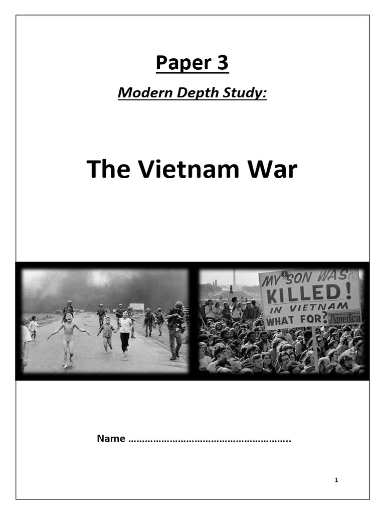 History Revision - Vietnam-War | PDF | Vietnam War | Ngo Dinh Diem