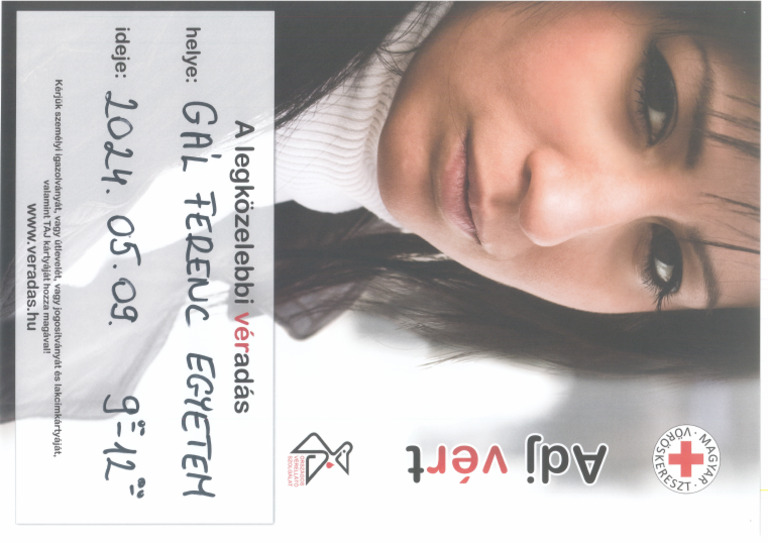 Véradás 20240509 Plakát | PDF