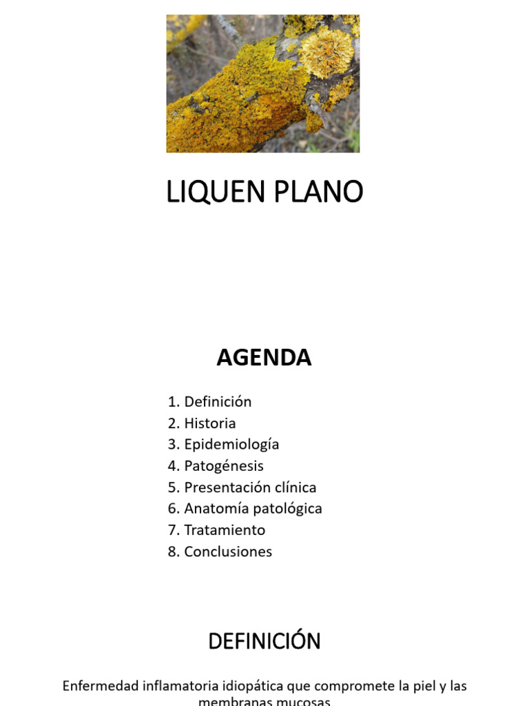 Liquen Plano | PDF | Medicina CLINICA | Virología