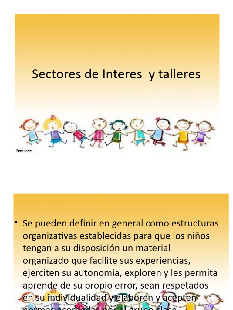 Rincones y Talleres en Educación Infantil | PDF | Salón de clases ...