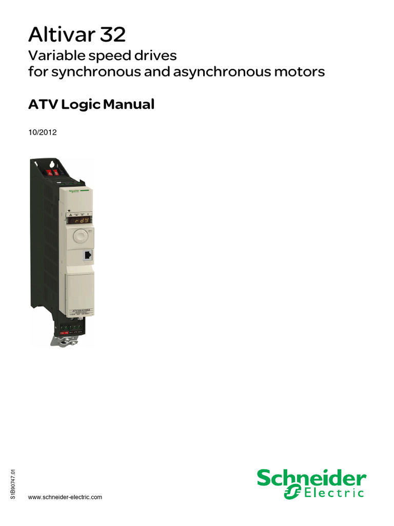 Atv32 Atv Logic Manual en s1b90747 01 | PDF | Safety | Computer Program