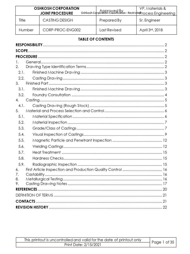 Casting Design - 4.03.2018 | PDF | Welding | Construction