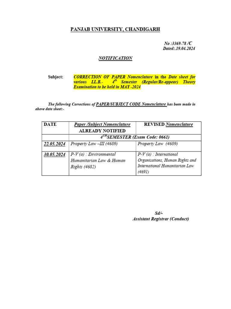 20240419155022-Correctionofpaper 4 Thsem | PDF