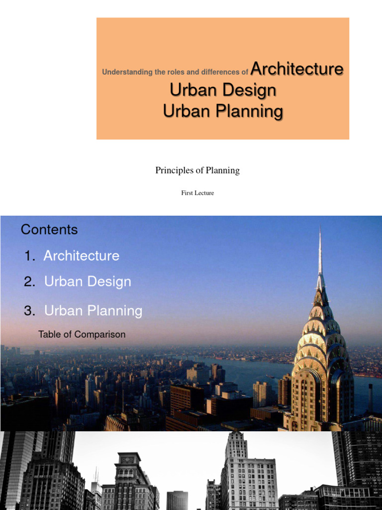 Planning 1st Lect. | PDF