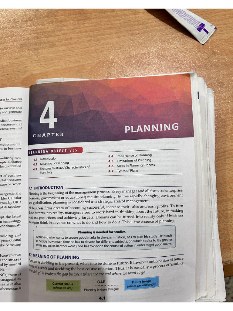 CH 4 Planning BST | PDF