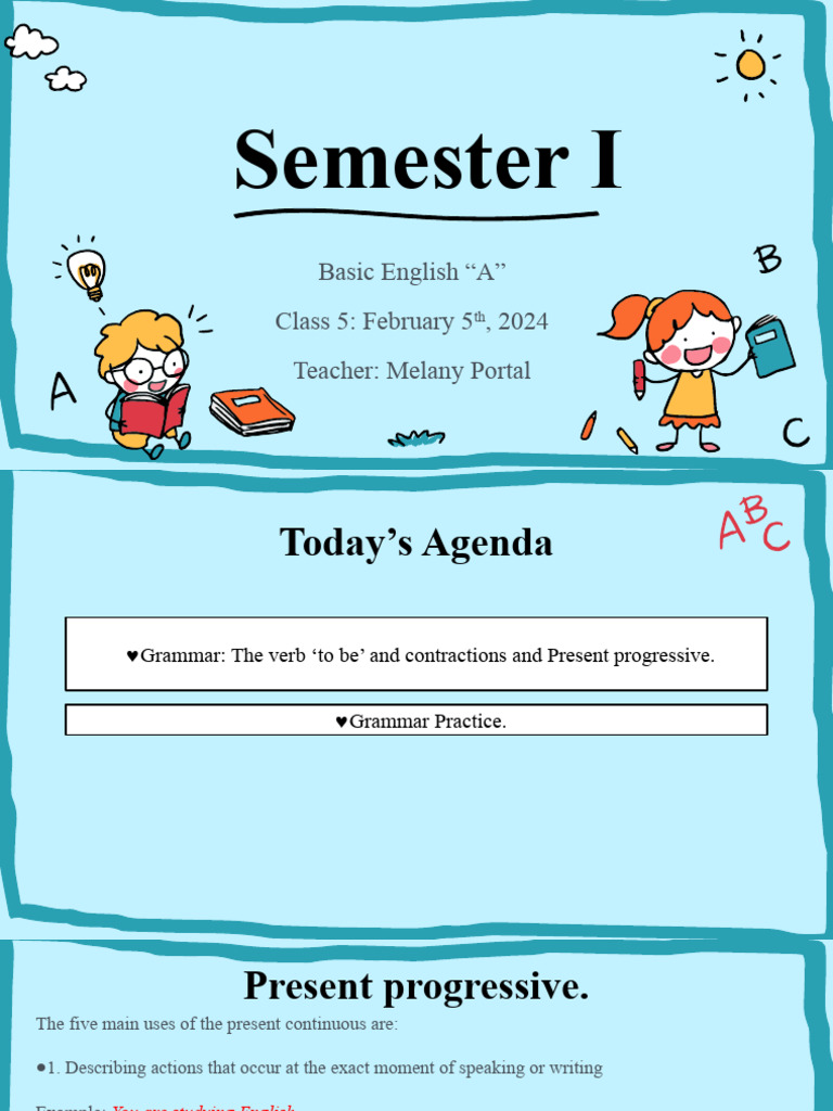 Unit 1 Class 5 | PDF | Grammatical Conjugation | English Language