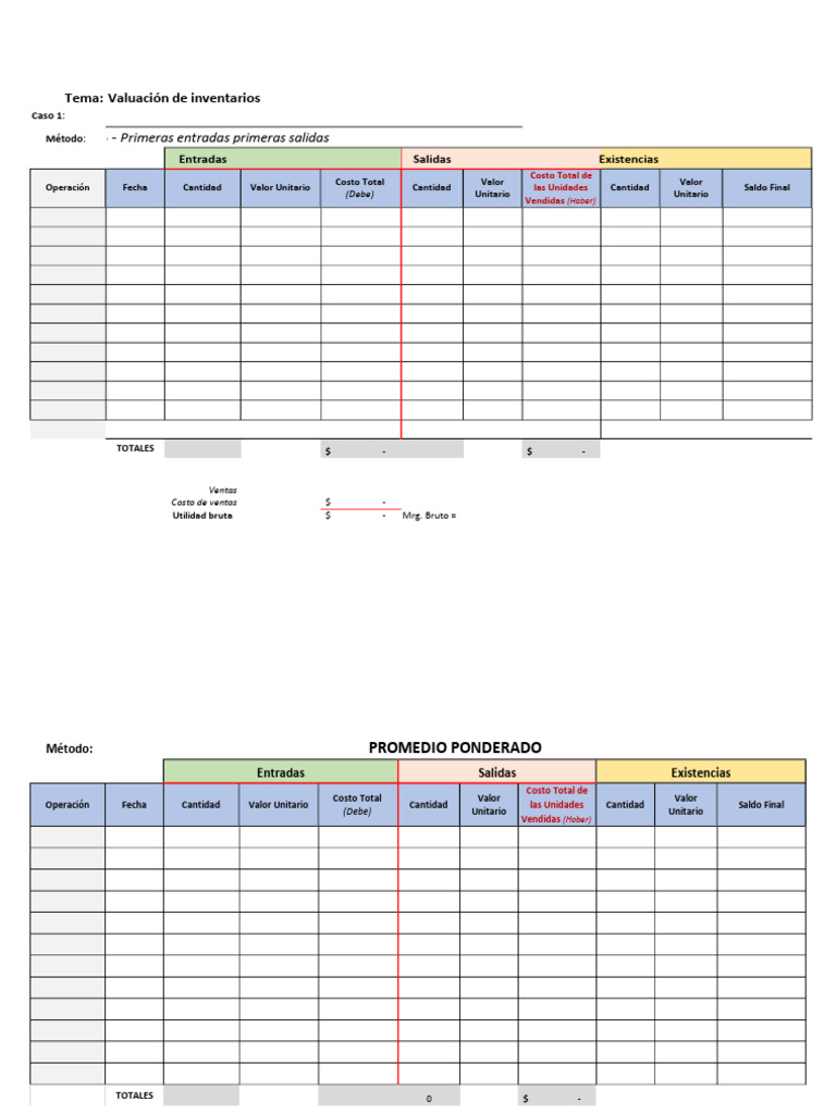 Formato para PEPS y PP | PDF