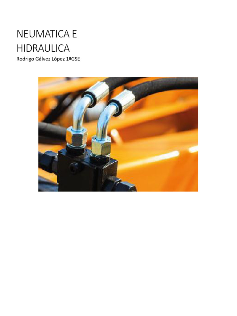 Unidad 2 Neumatica e Hidraulica | PDF | Neumática | Conector eléctrico