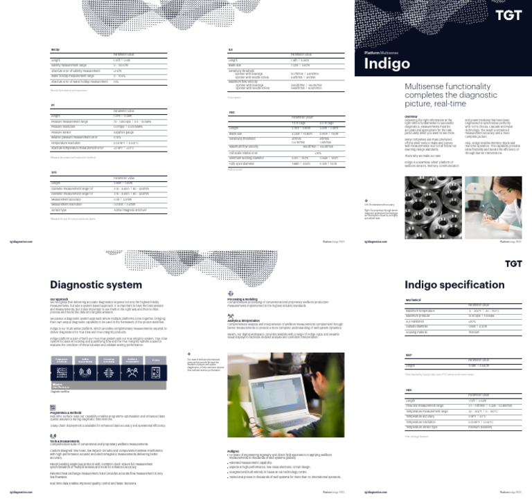 Indigo Platform | PDF | Pressure Measurement | Flow Measurement
