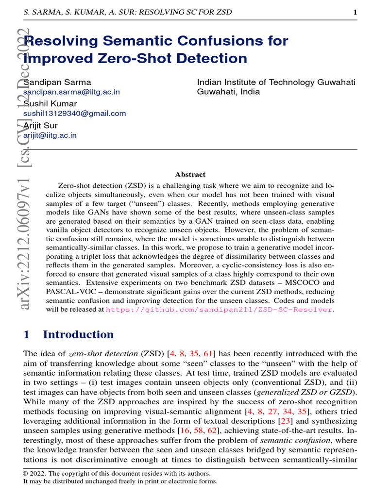 Resolving Semantic Confusions For Improved Zero-Sh | PDF | Semantics ... Resolving Semantic Confusions For Improved Zero-Sh | PDF | Semantics ...